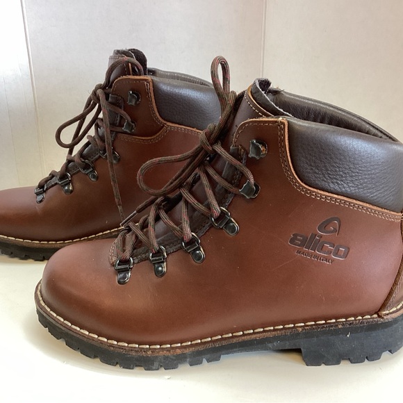 Alico | Shoes | Alico Italian All Leather Boots Womens Size 75 Vibram ...